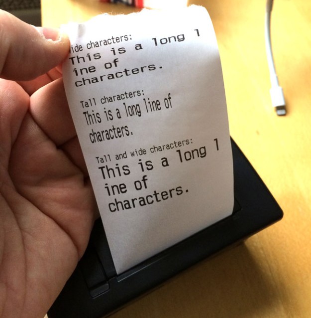 Raspberry Pi Thermal Printing: an update | smittytone messes with micros